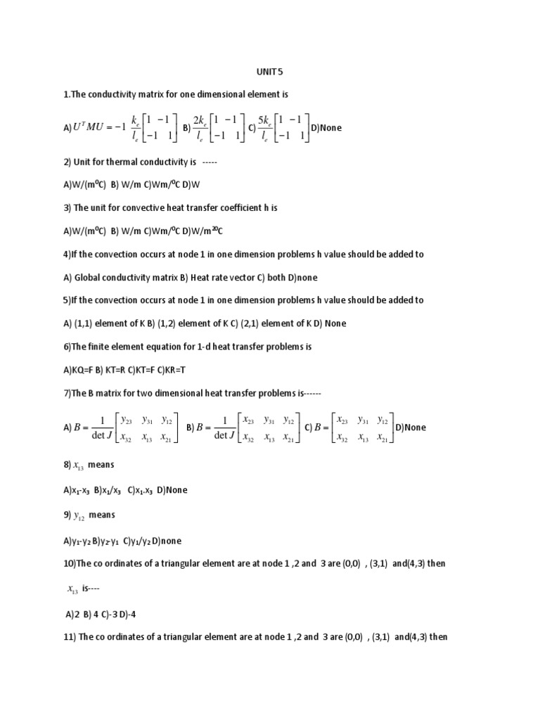 Fem Bits Mid 3 Modiofied | PDF | Finite Element Method | Eigenvalues And Eigenvectors