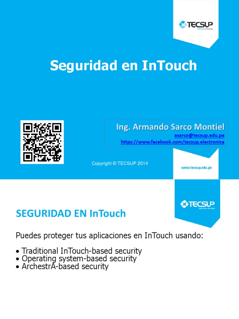 10 Configuración Del Sistema de Seguridad de InTouch | PDF | Ventana ...