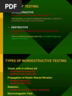 CH 7. Non Destructive Testing | PDF | Nondestructive Testing | X Ray