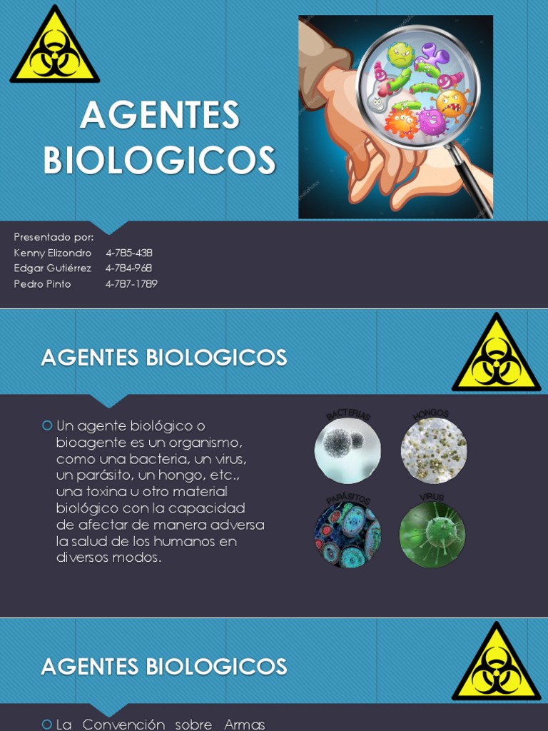 Agentes Biológicos | Microbiología | Ciencias de la tierra y de la vida