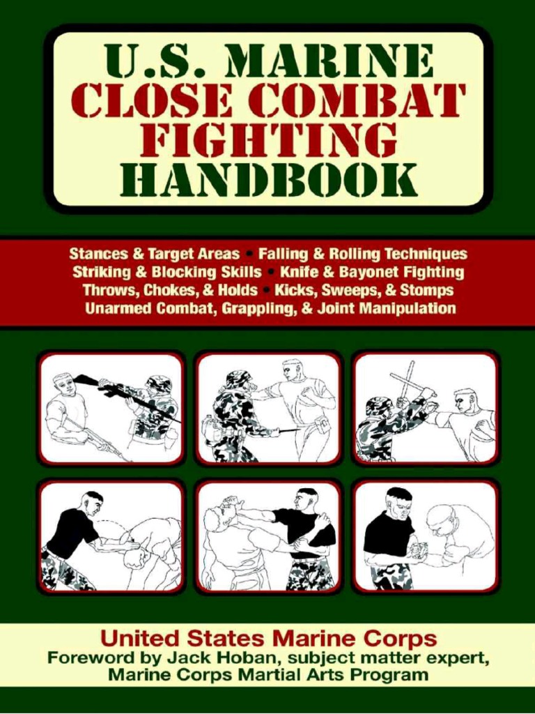 U.S. Marine Close Combat Fighting Handbo - The United States Marine ...