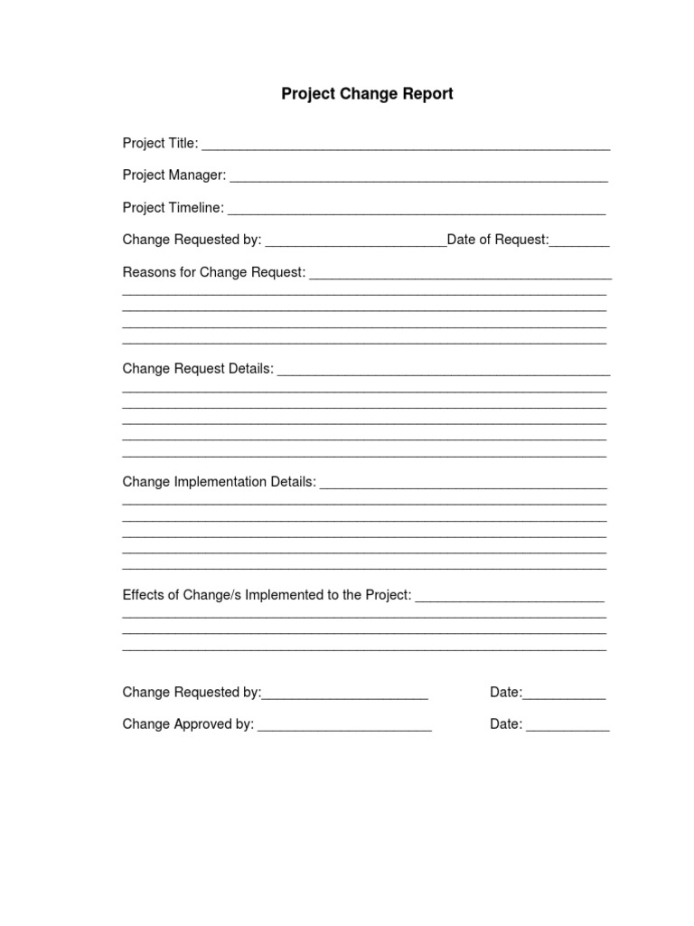 Change Report | PDF