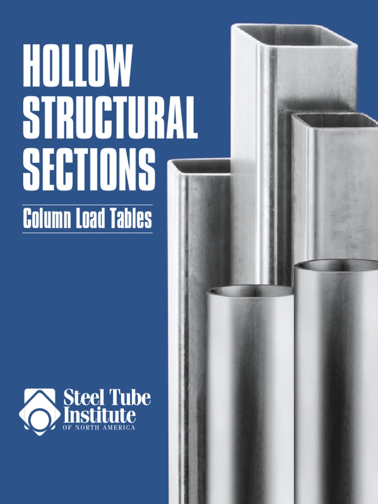 H Ss Column Load Tables Brochure | PDF | Steel | Engineering