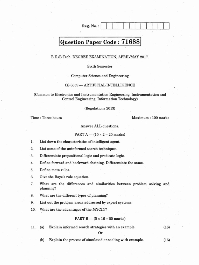 Artificial Intelligence | PDF | Artificial Intelligence | Intelligence ...