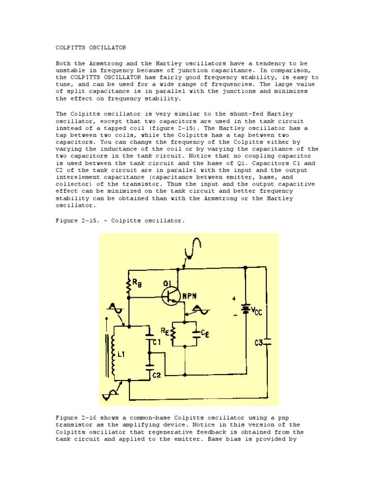 Colpitts Oscillator | Electronic Oscillator | Electronic Circuits