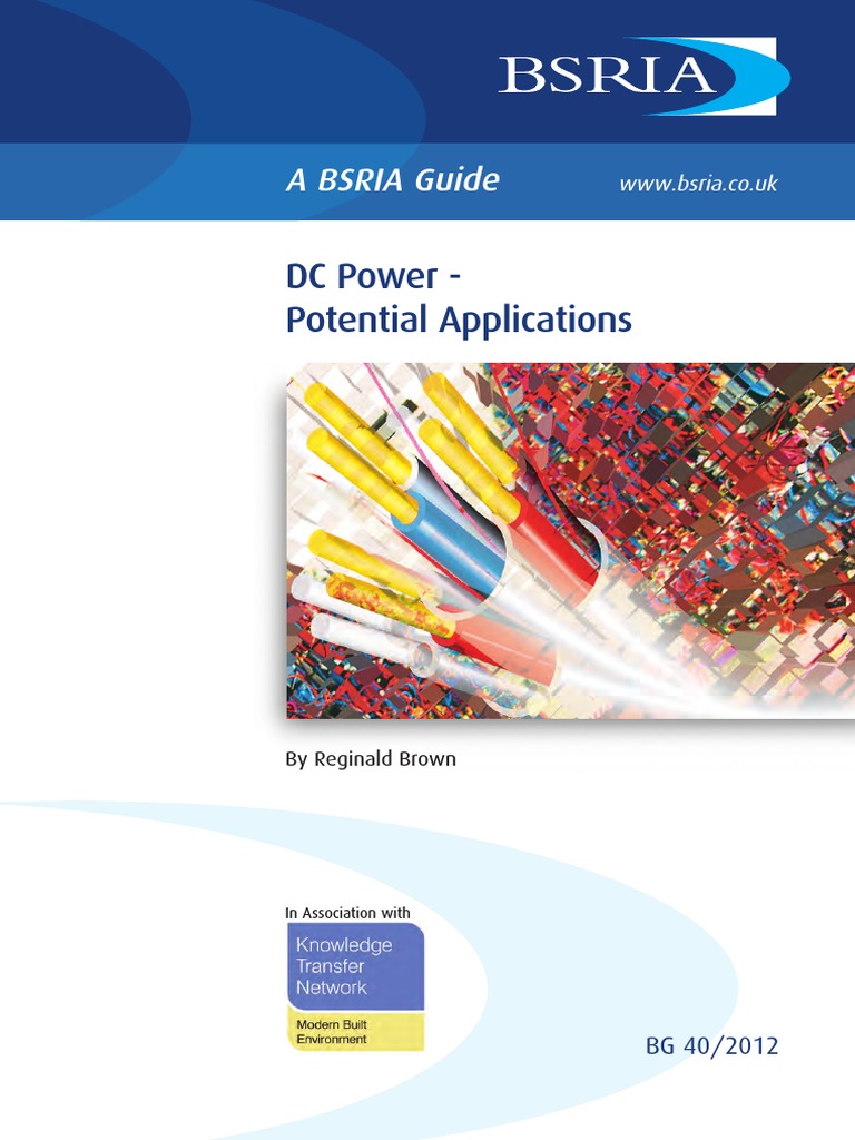 DC Power Potential Applications. | PDF | Direct Current | Photovoltaics