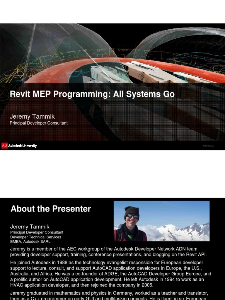 Revit API | PDF | Autodesk Revit | Duct (Flow)