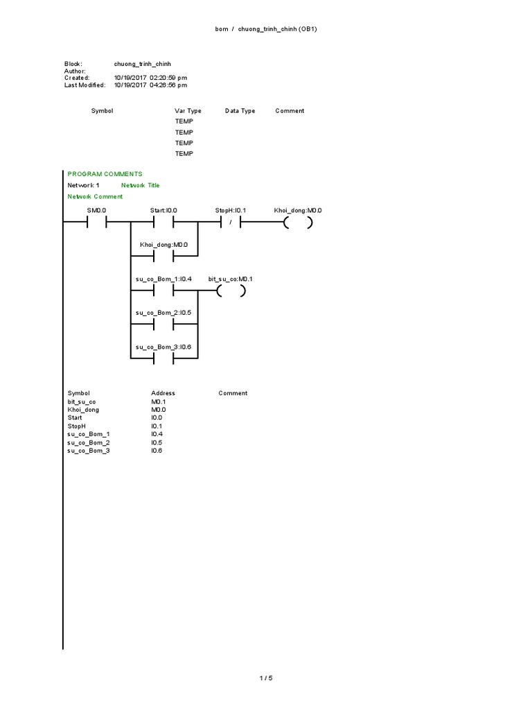 Program Comments Network Title Network Comment | PDF | Computer Programming | Computing