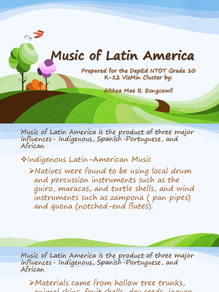 Afro-Latin American Music Overview | PDF | South American Music | Latin ...