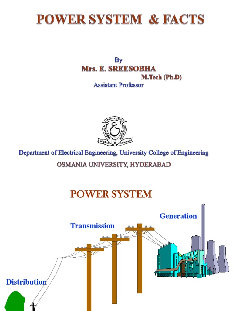 Facts & Power Systems | PDF | Ac Power | Electric Power Transmission