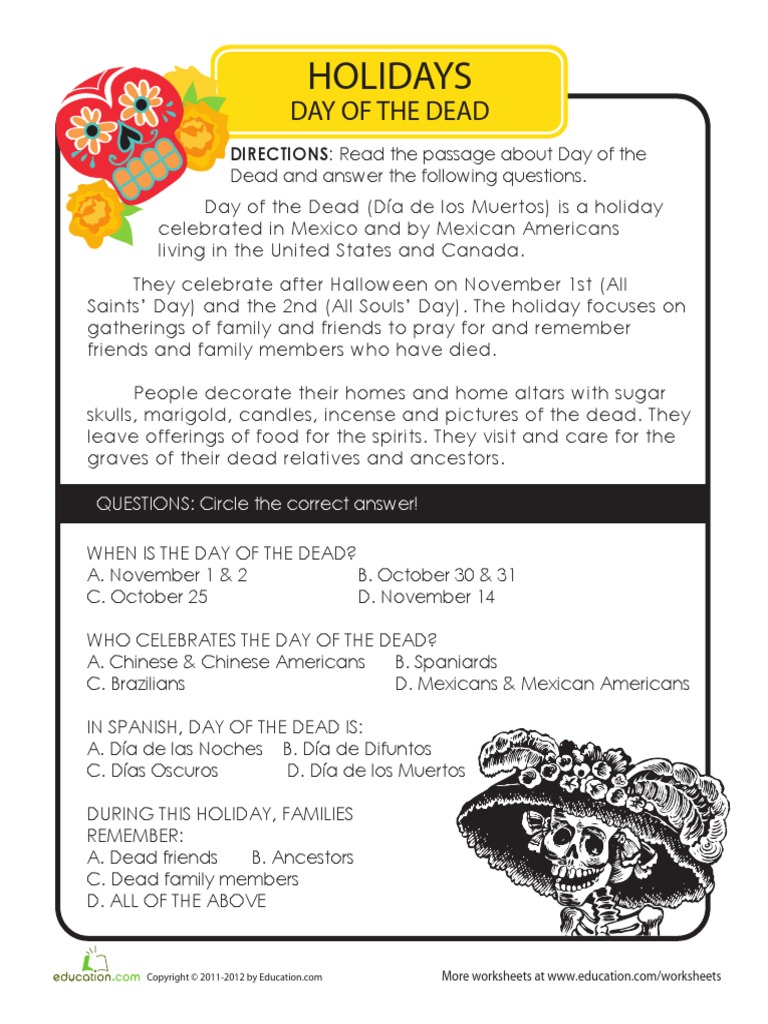 Day of The Dead History | PDF