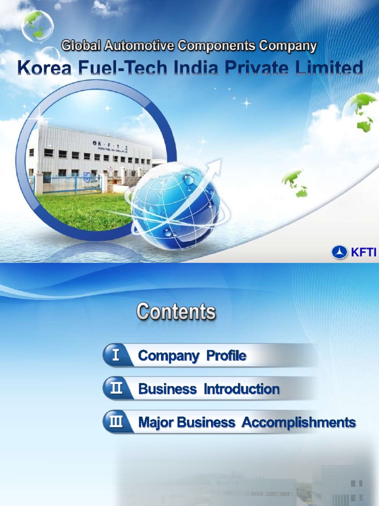 Company Presentation KFTI | PDF