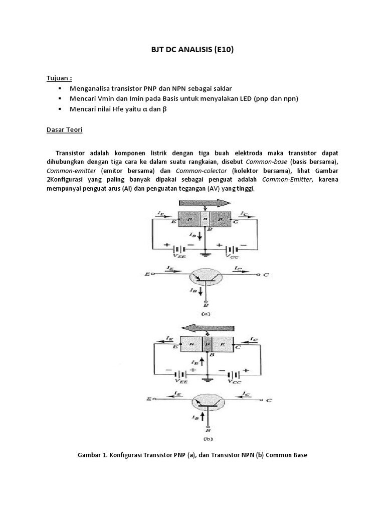 BJT DC | PDF
