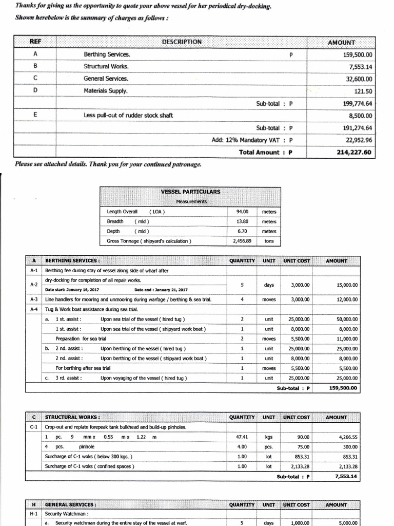 Additional Bill | PDF