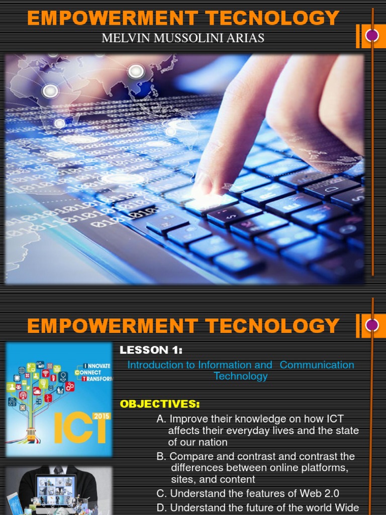 Empowerment Technology Curriculum Overview | PDF | Educational ...