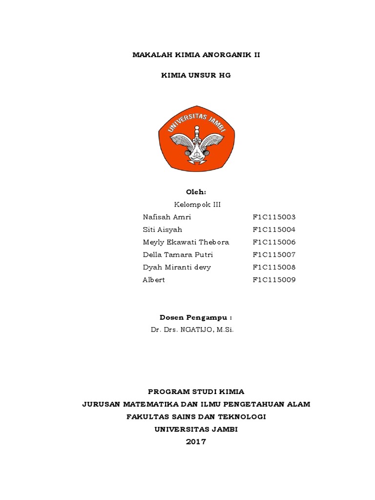 Contoh Draft Paper Makalah | PDF