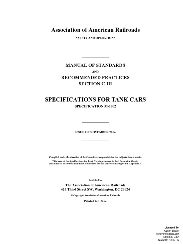 M-1002 MSRP-C3 - 2014 | PDF | Dangerous Goods | Interstate Commerce ...