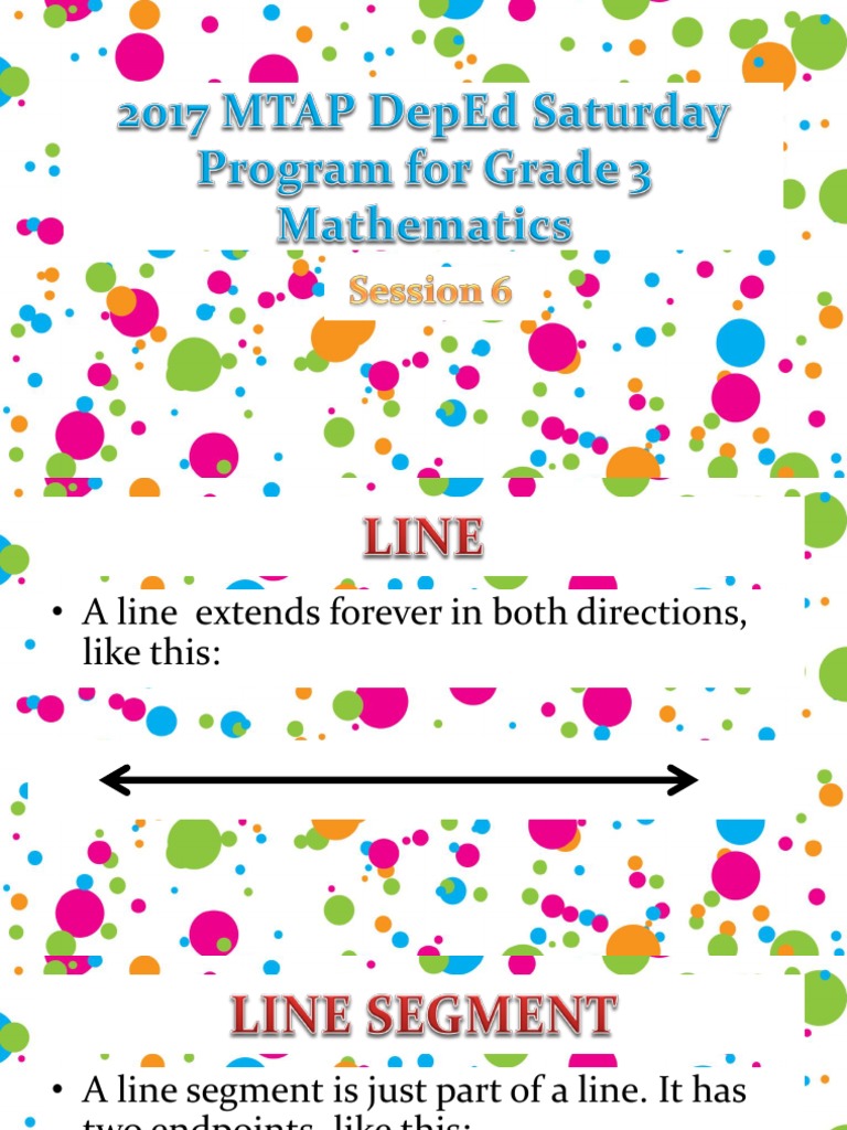 2017 MTAP DepEd Saturday Program For Grade 3 Session 6 Page 1 | PDF ...