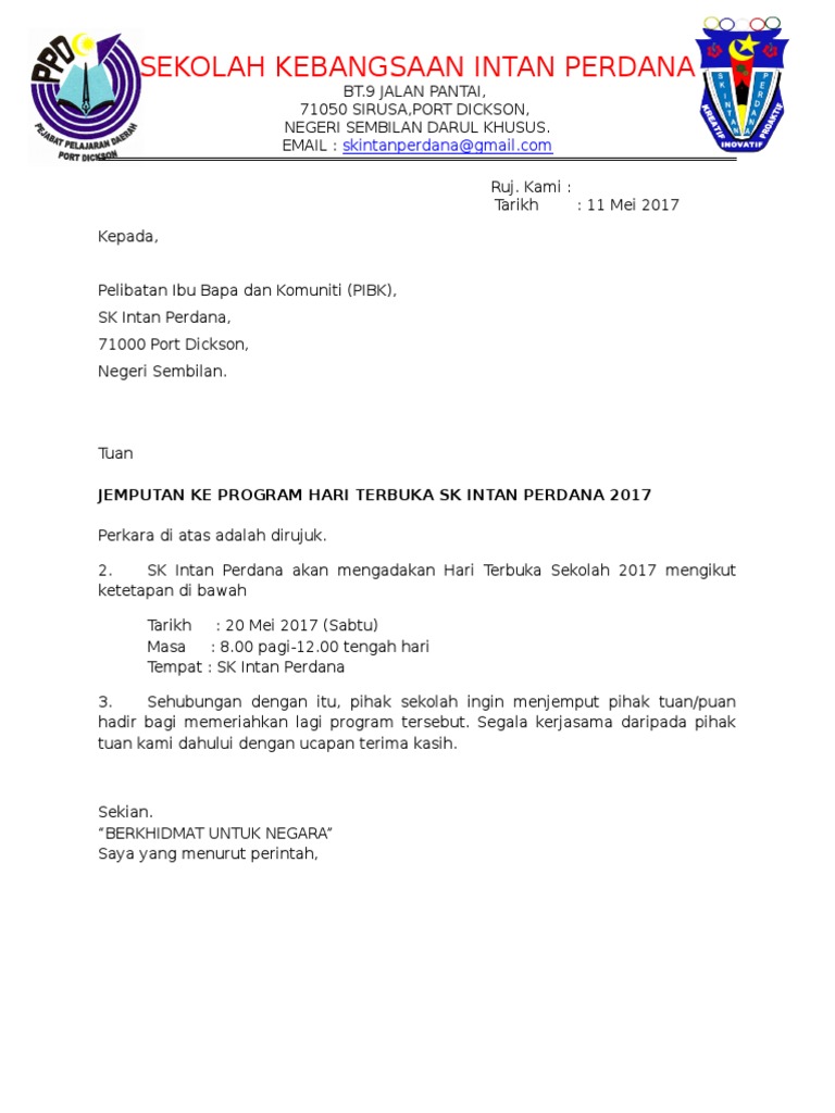 Surat Jemputan | PDF