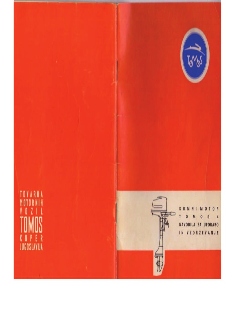 Tomos 4 Uputstvo PDF | PDF