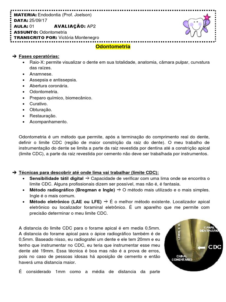 Odontometria - Ap2 Aula1 - Joelson | PDF | Dente | Boca