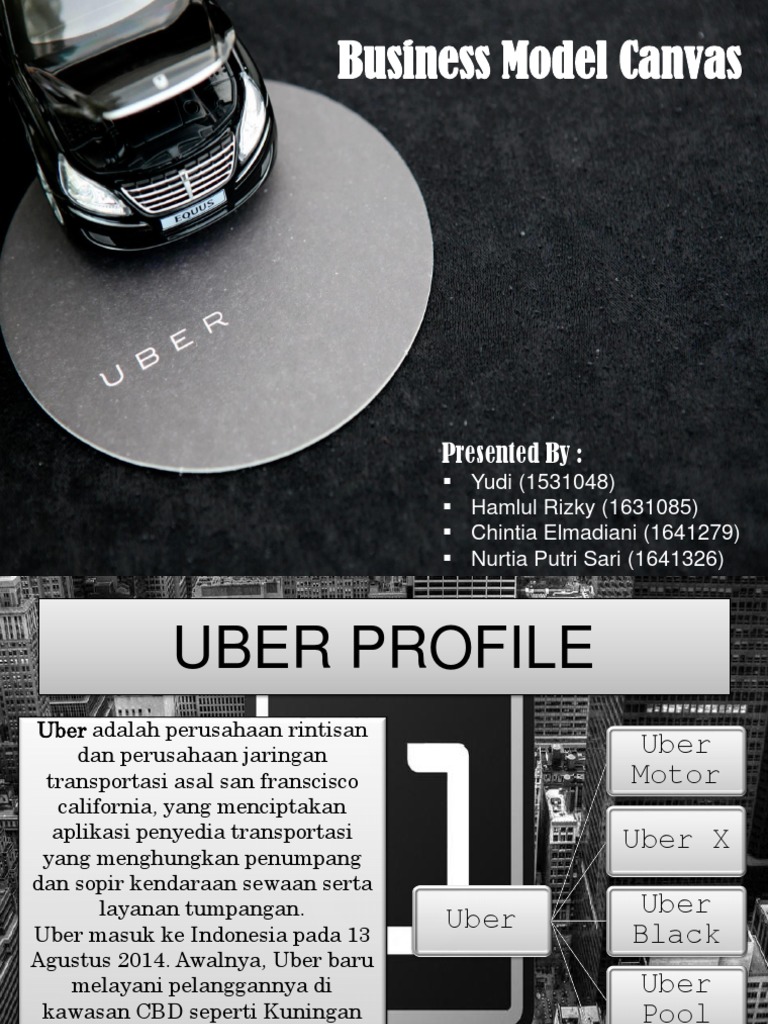 Uber Business Model Canvas | PDF