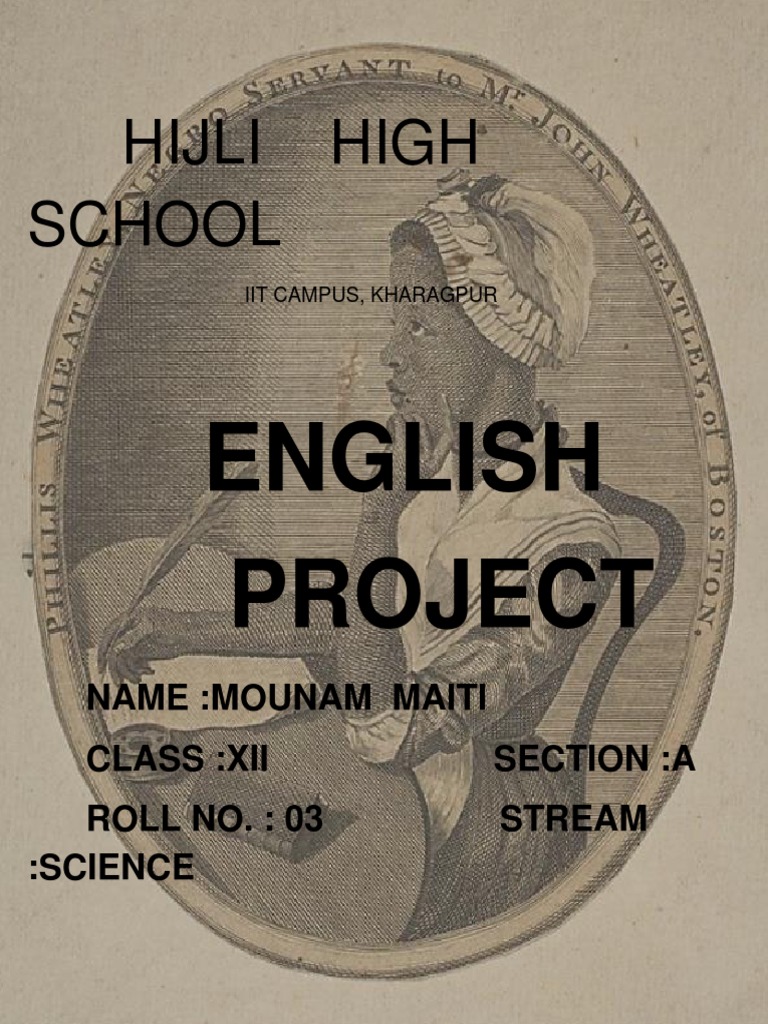 Hijli High School: English Project | PDF