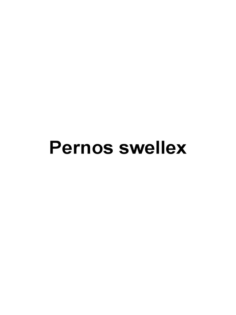 Pernos Swellex PDF | PDF | Minería | Tubería (transporte de fluidos)