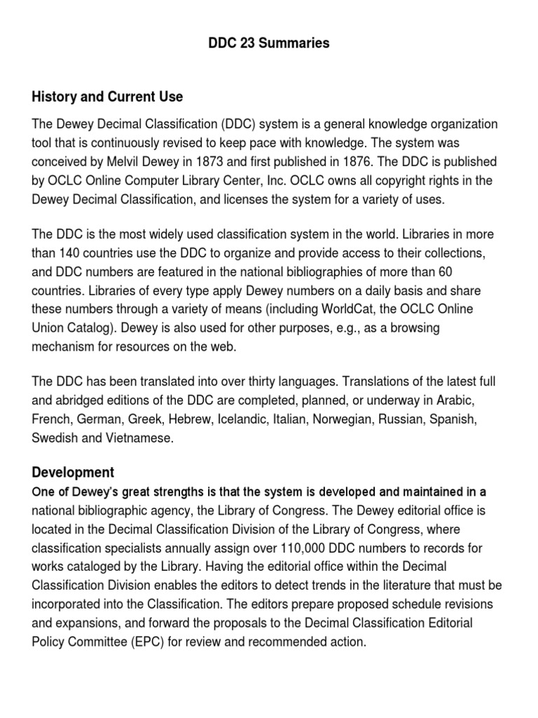 DDC 23 Library | PDF | History Of Christianity | Religious Education