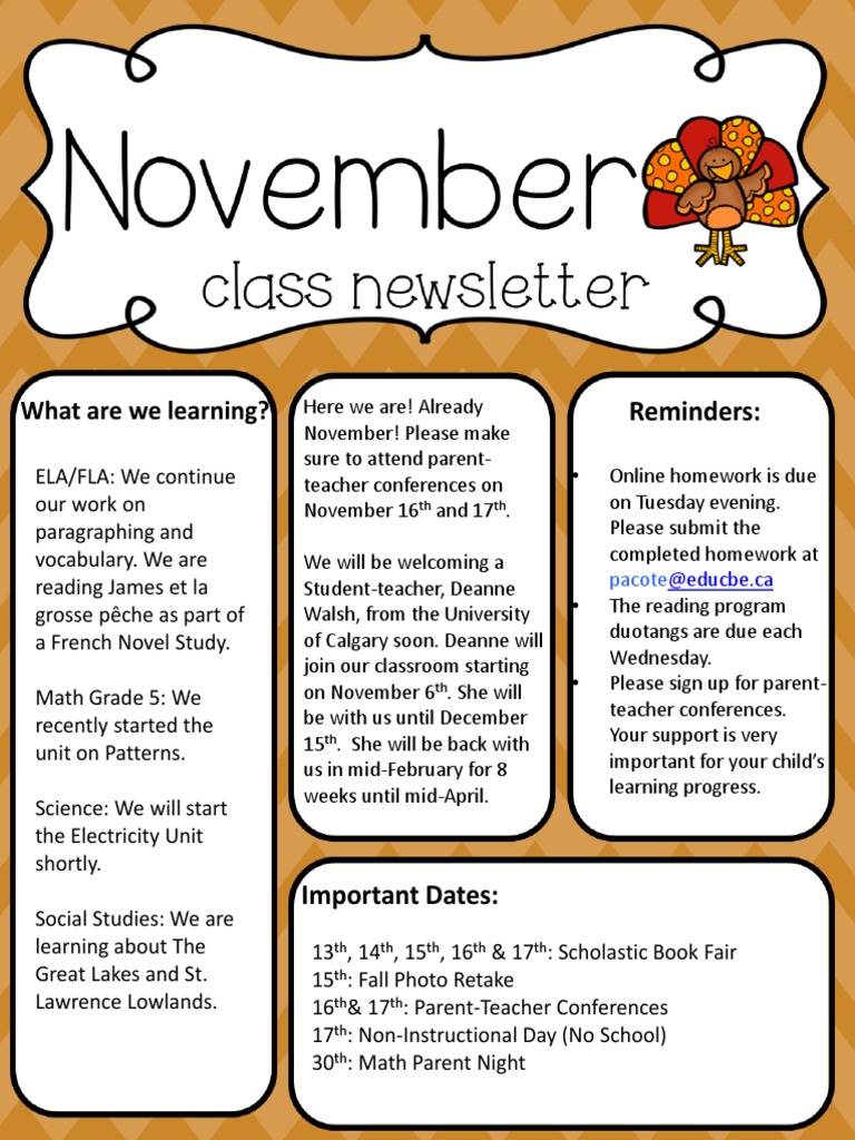 November Newletter | PDF