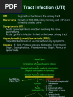 Pathophysiology of Urinary Tract Infection | PDF