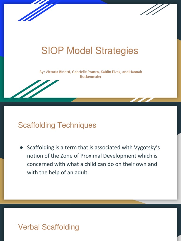 siop strategies | Reading Comprehension | Learning