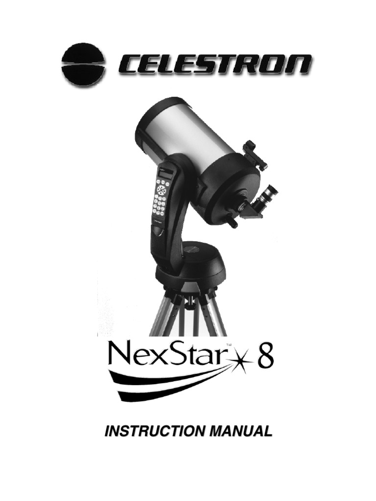 NexStar 8 Manual | PDF | Astronomy | Optics
