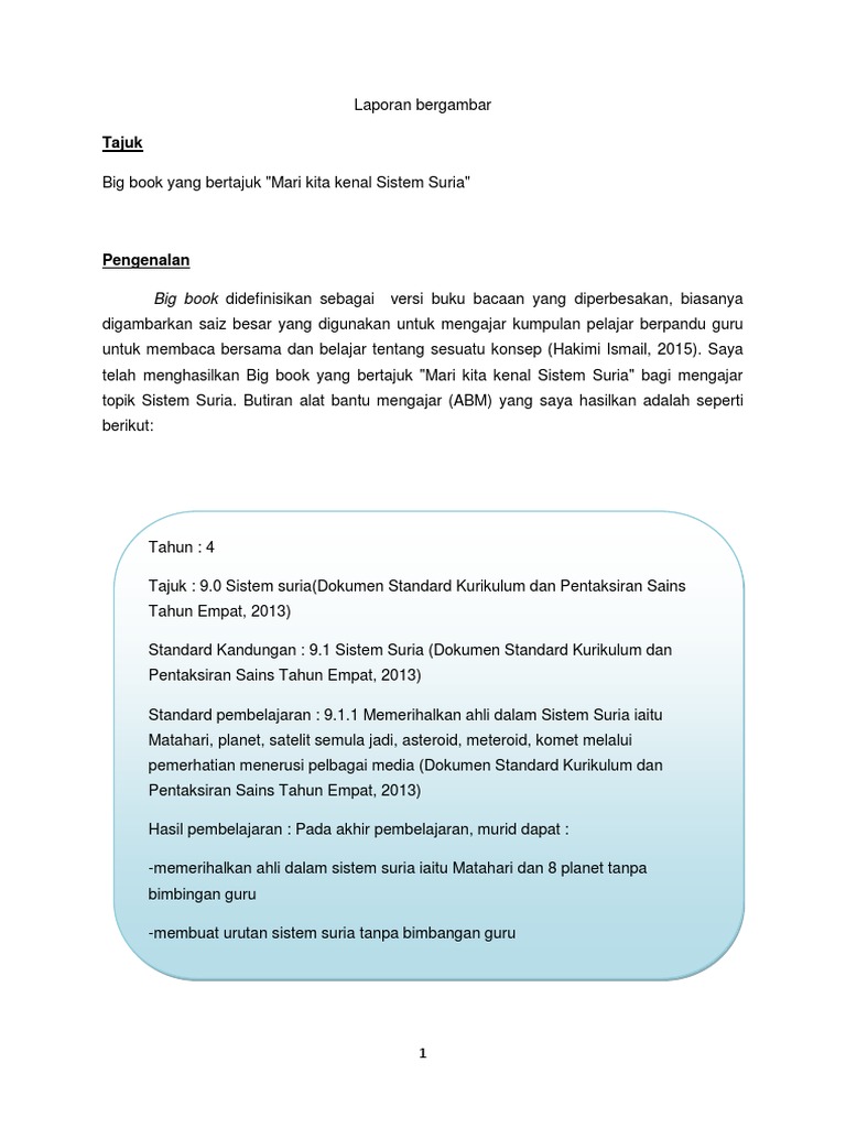 Laporan Bergambar | PDF