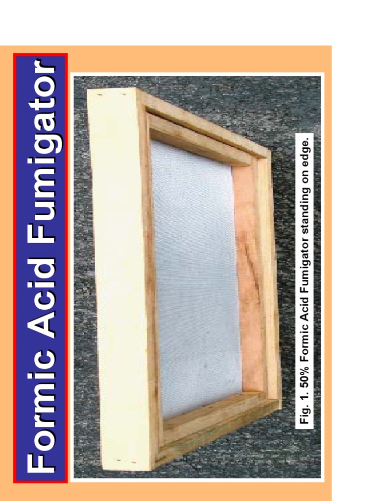 Formic Acid | PDF | Honey Bee | Beehive