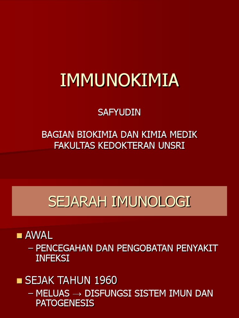 IMMUNOKIMIA | PDF