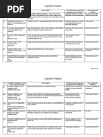 Legal Register Example | PDF | Occupational Safety And Health | Employment