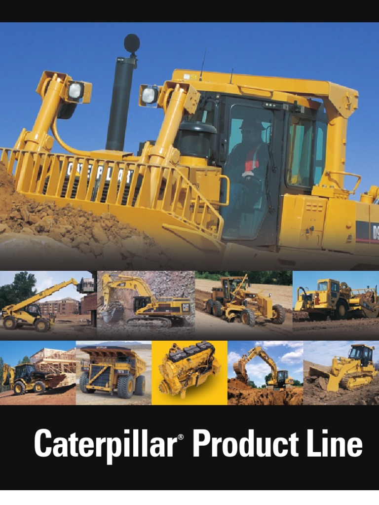 CAT Product Line | PDF | Loader (Equipment) | Industrial Equipment
