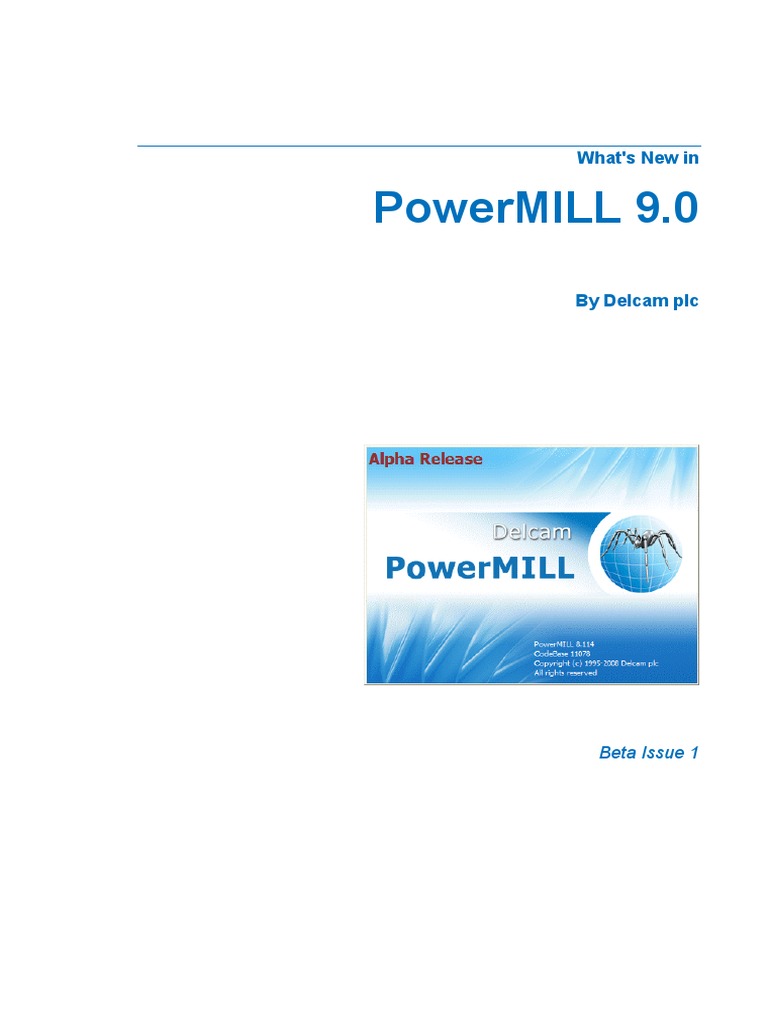 PowerMILL 9 Whats - New PDF | PDF | Machining | License