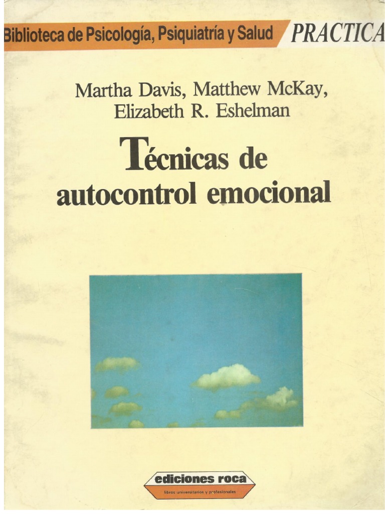 Tecnicas de Autocontrol Emocional | PDF