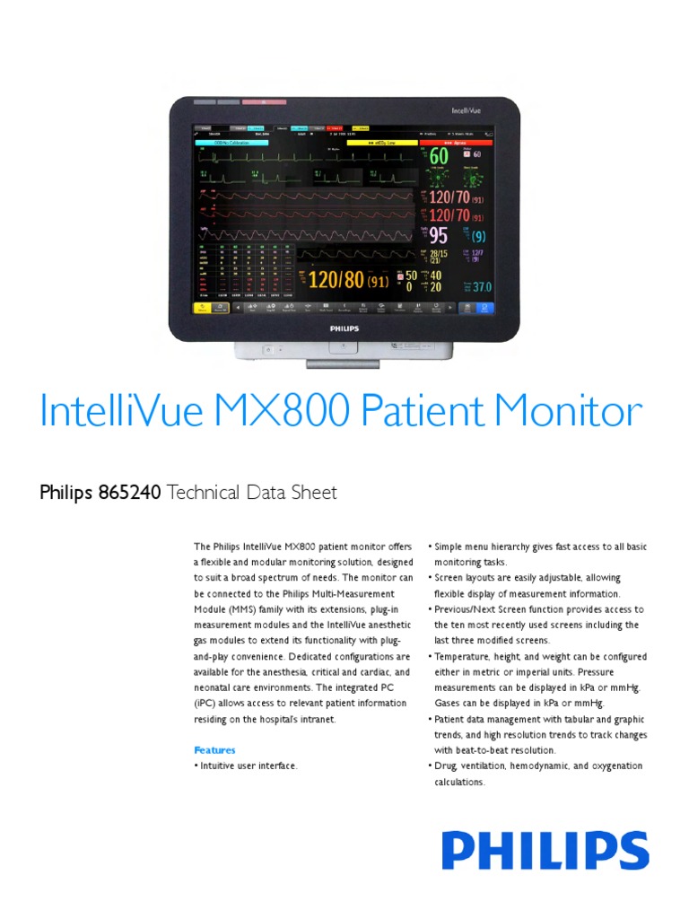 Tech MX800 | PDF | Monitoring (Medicine) | Electrocardiography