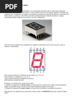 Arduino y El Display de 7 Segmentos | PDF | Bienes manufacturados | Ingeniería Informática