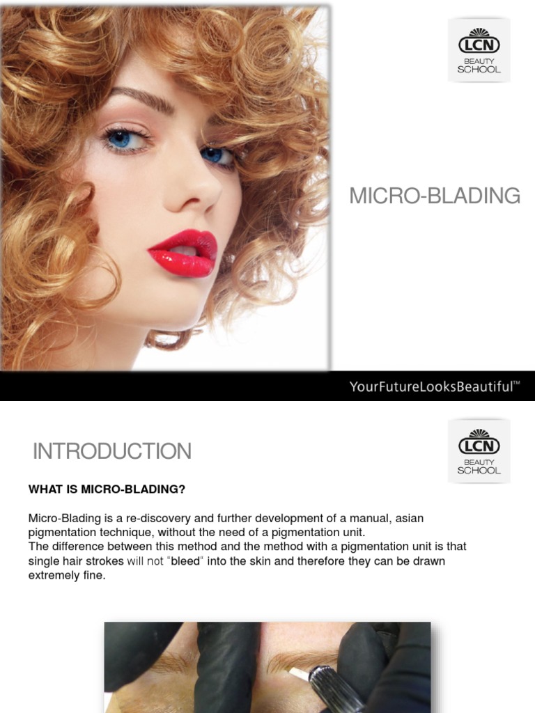 Micro-Blading PPT GB | PDF | Blade | Color