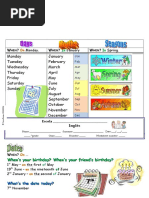 Second Grade Progress Report Template | PDF | Shape | Reading (Process)