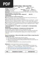 Beginner Pickleball Lesson Plan | PDF | Sports
