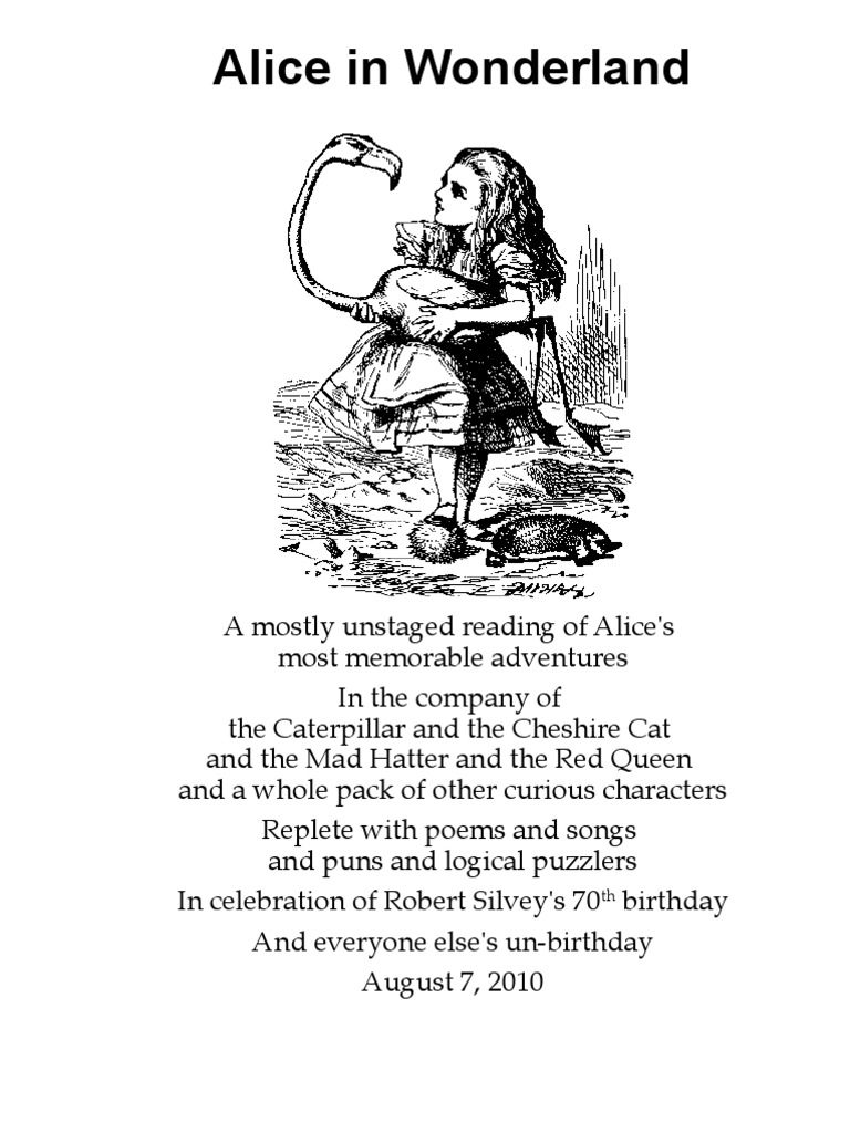 Alice in Berkeley | PDF | Lewis Carroll | Works