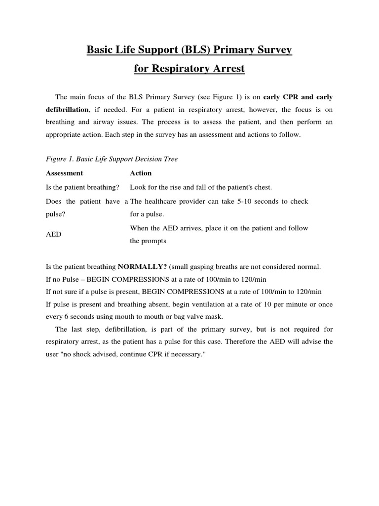 Basic Life Support | PDF | Cardiopulmonary Resuscitation | Myocardial ...