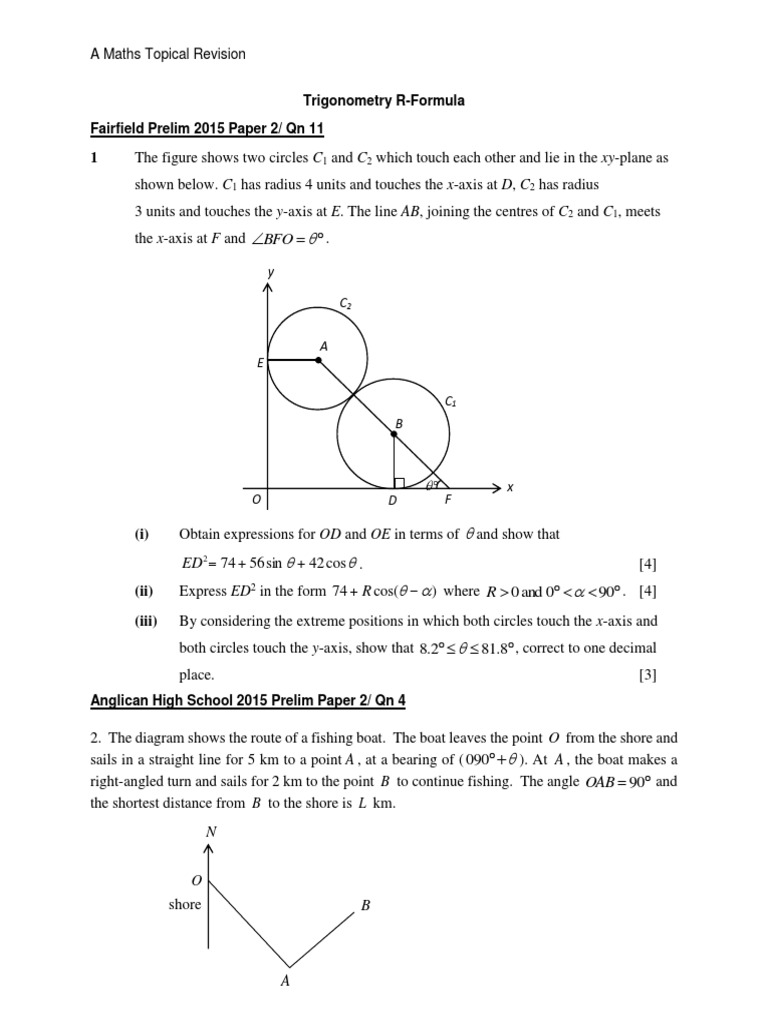 Trigonometry R | Trigonometric Functions | Triangle