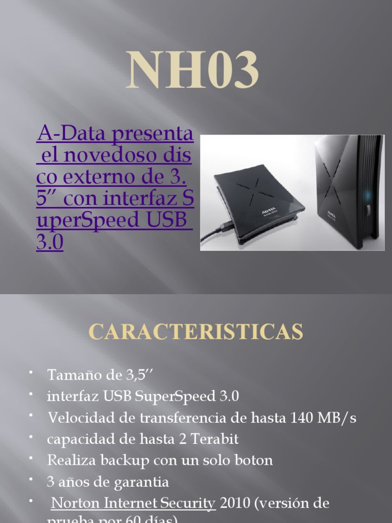 NH03 | PDF | Tecnología