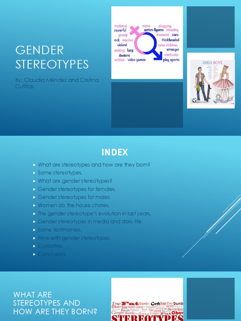 Gender Stereotypes | PDF | Gender Role | Stereotypes